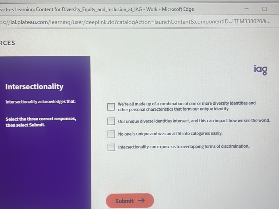 Intersectionality Intersectionality | StudyX