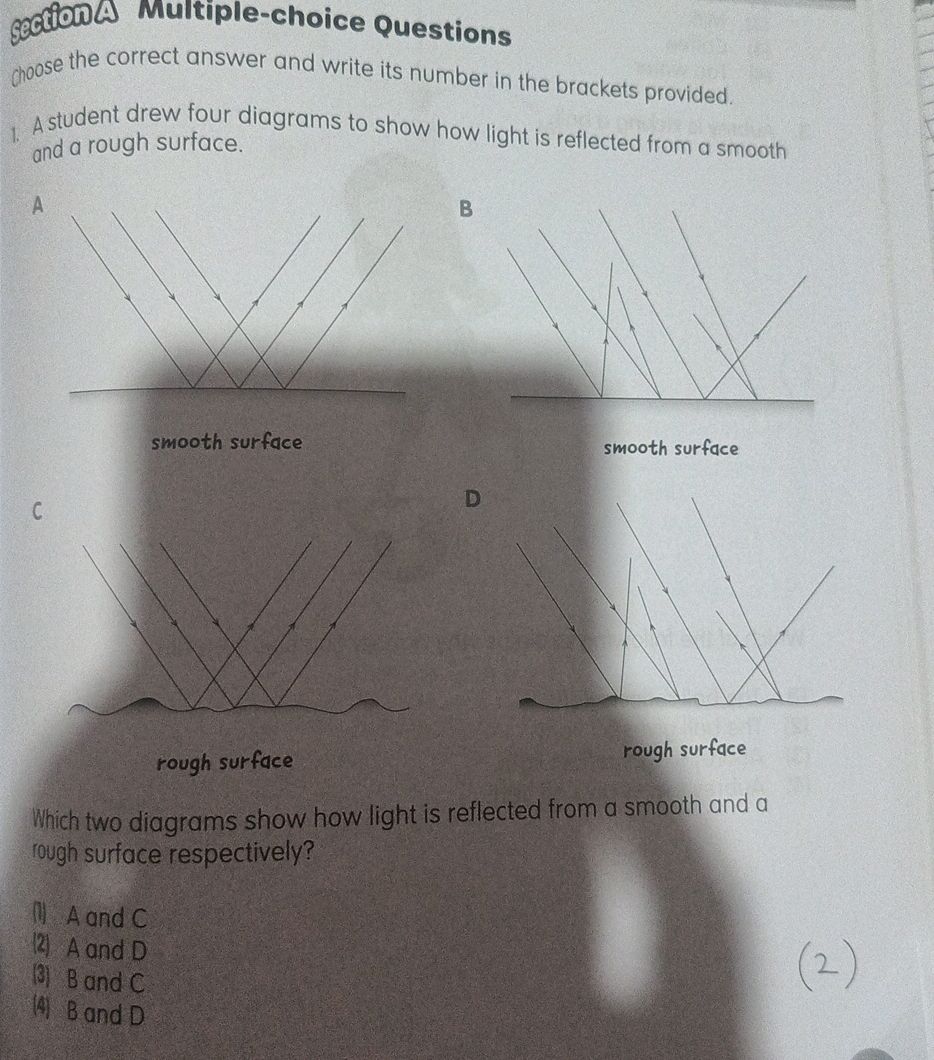 1. A student drew four diagrams to show how | StudyX
