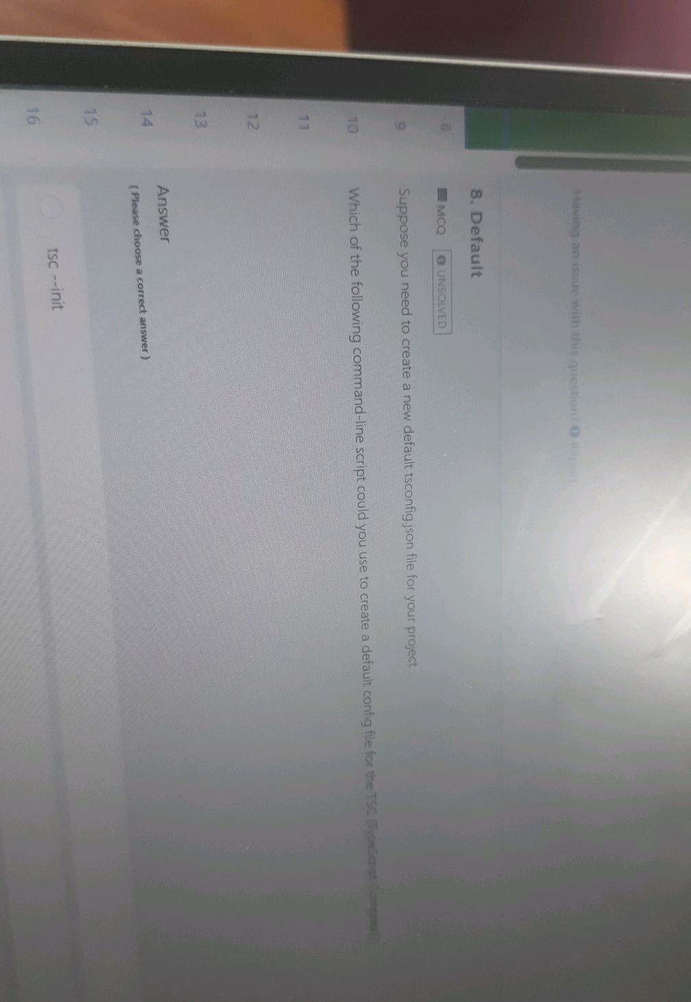 Suppose you need to create a new default | StudyX