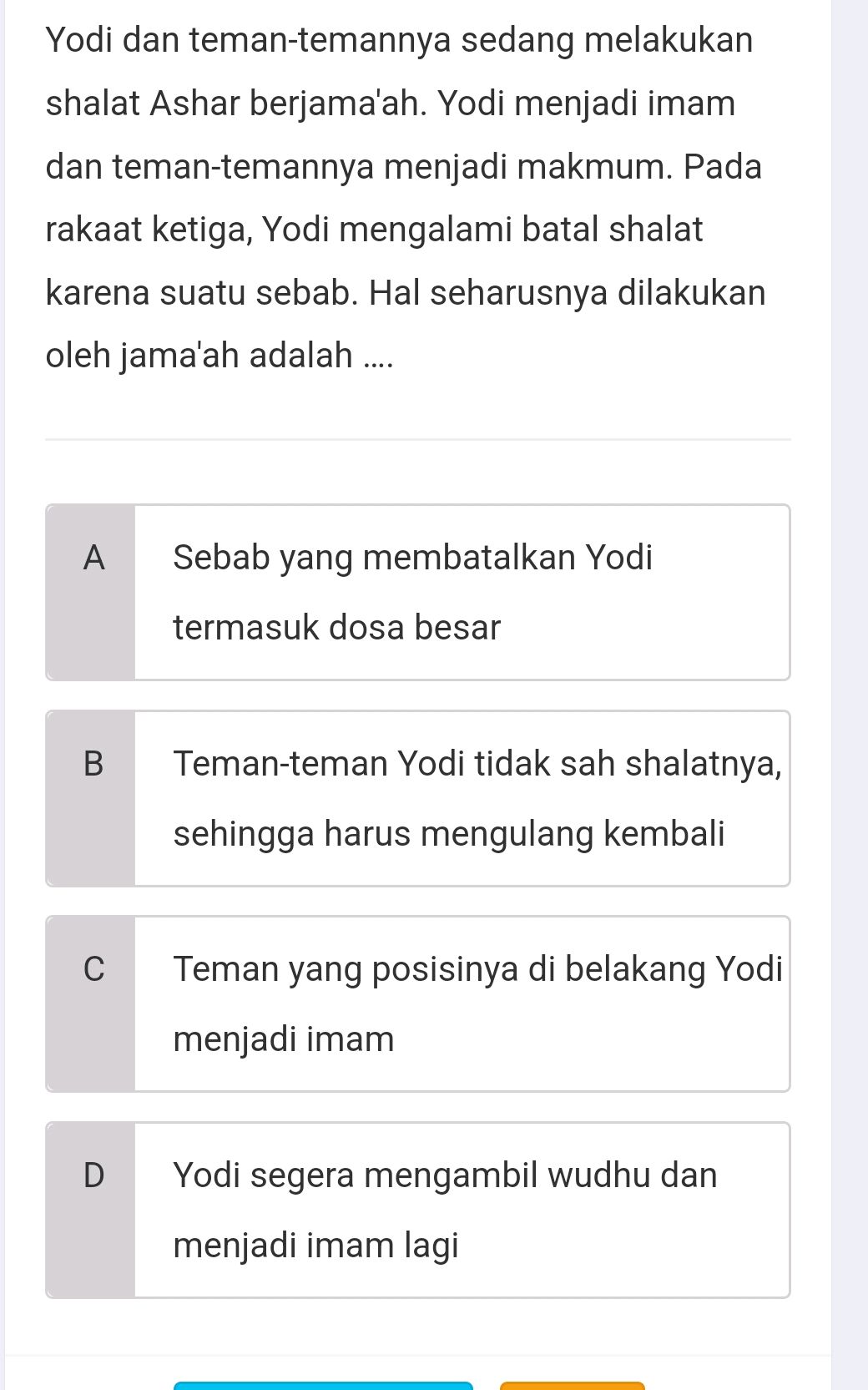 Yodi dan teman-temannya sedang melakukan | StudyX
