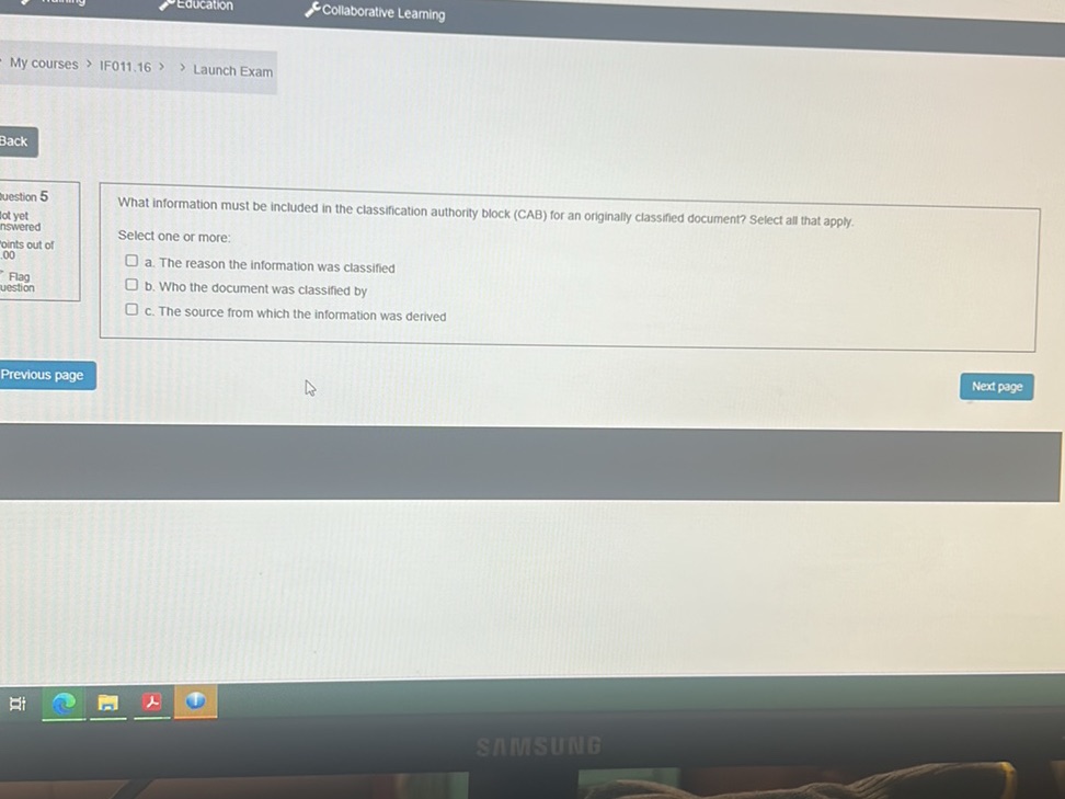 What information must be included in the | StudyX