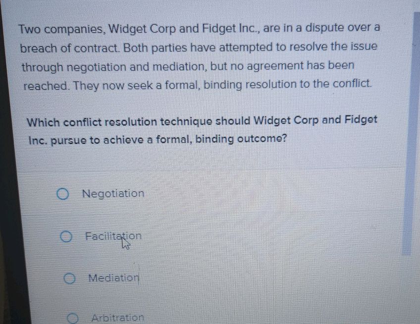 Two companies, Widget Corp and Fidget Inc., | StudyX