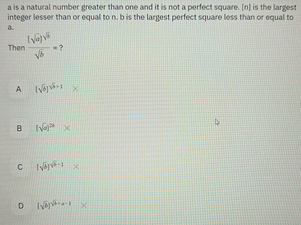 a is a natural number greater than one and | StudyX
