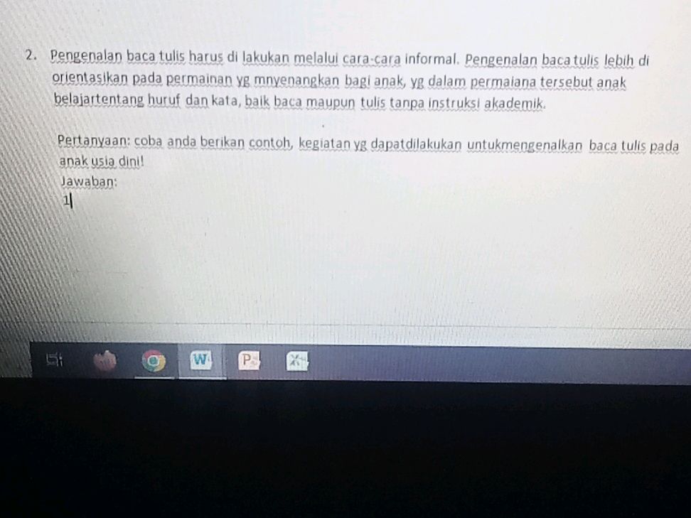 Pertanyaan: coba anda berikan contoh, | StudyX