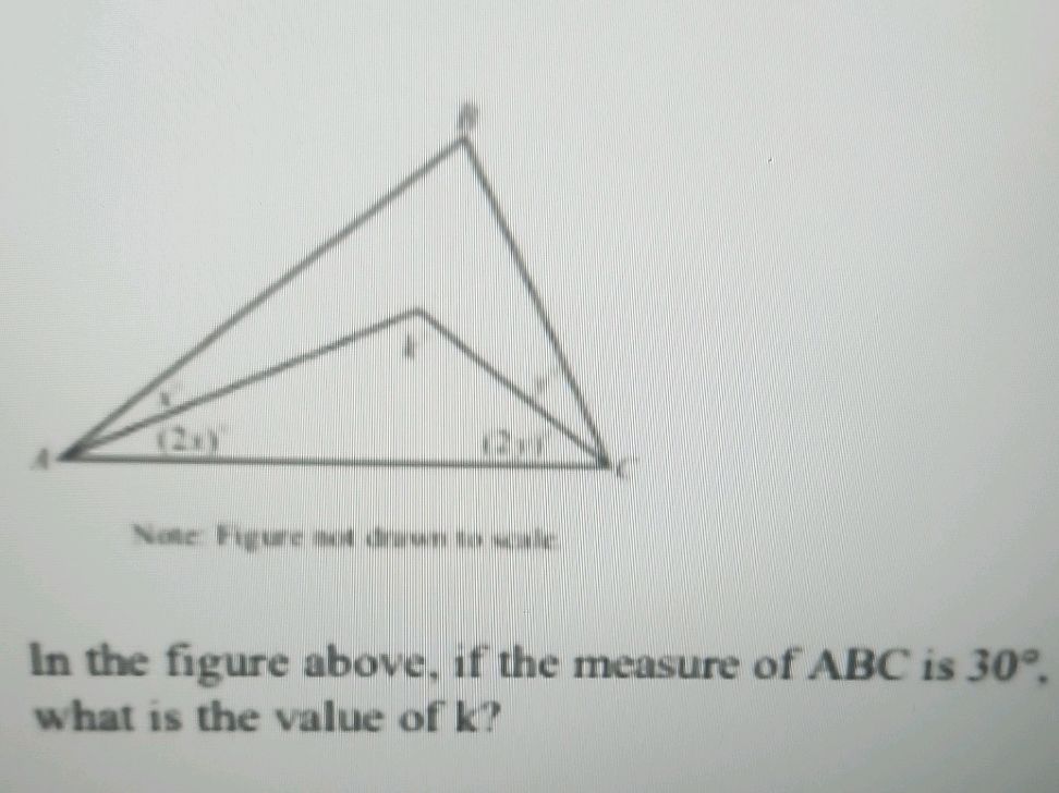 In the figure above, if the measure of ABC | StudyX