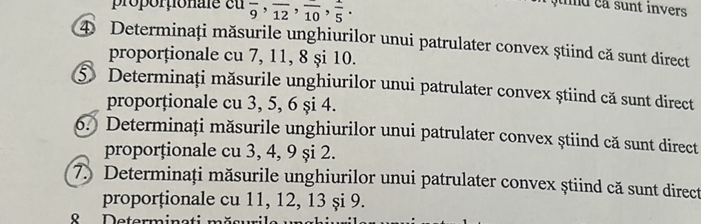 4. Determinați măsurile unghiurilor unui | StudyX
