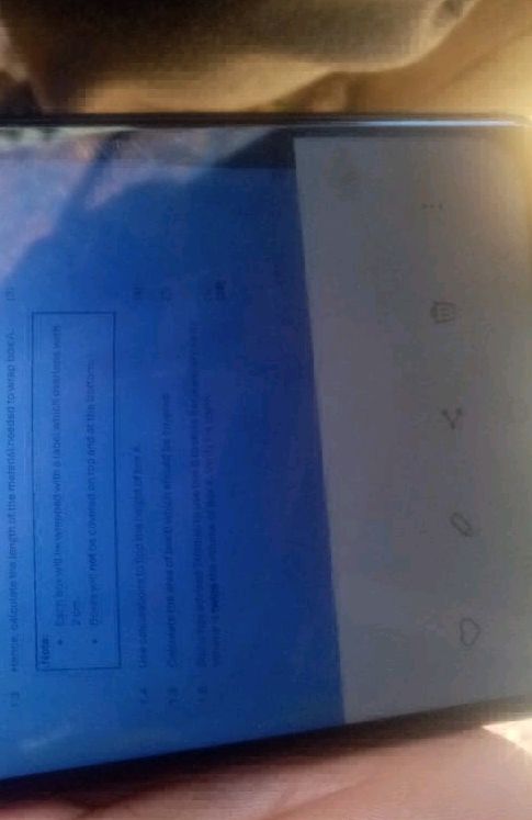 Hence, calculate the length of the material | StudyX