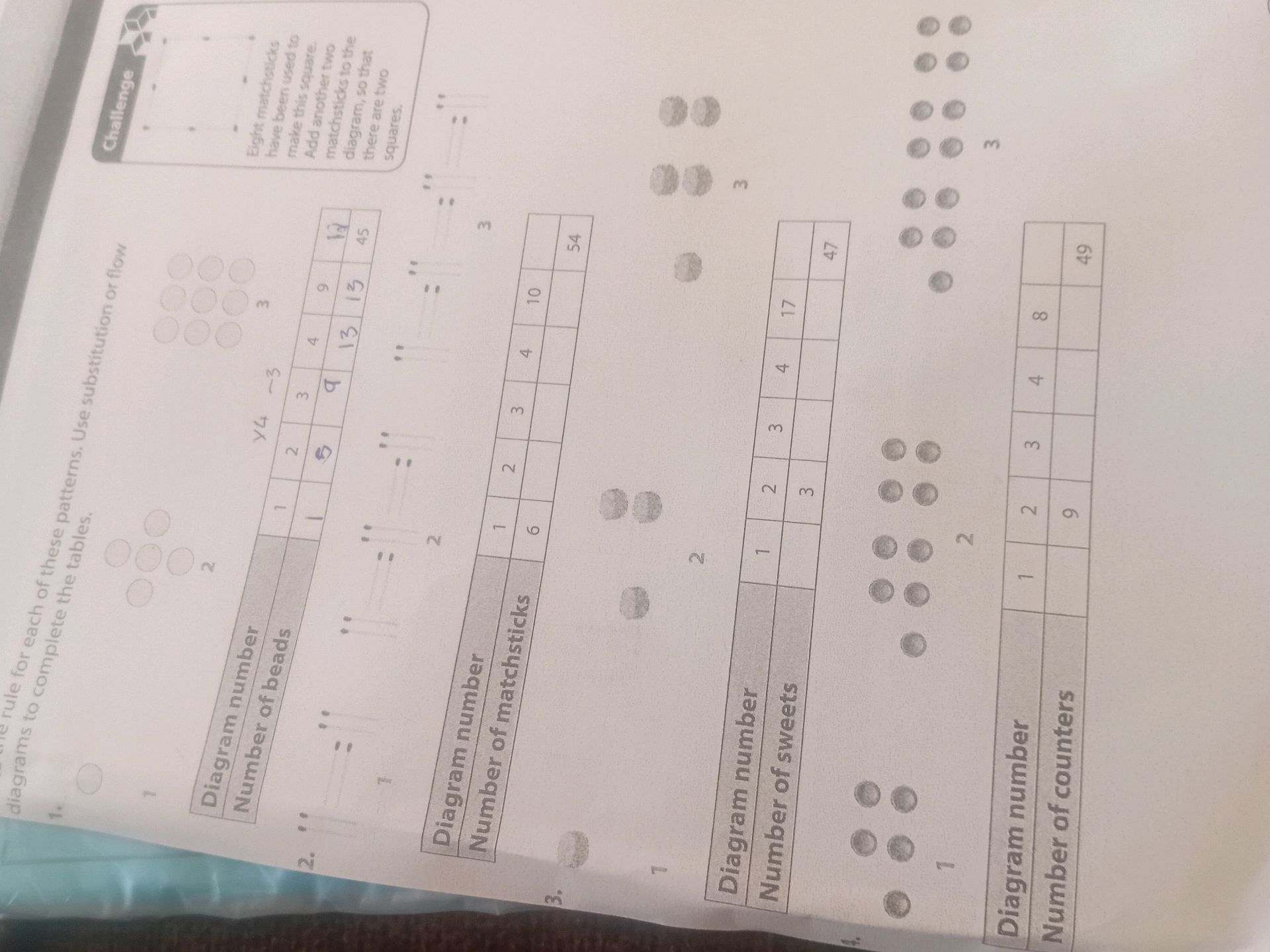 Use the rule for each of these patterns to | StudyX