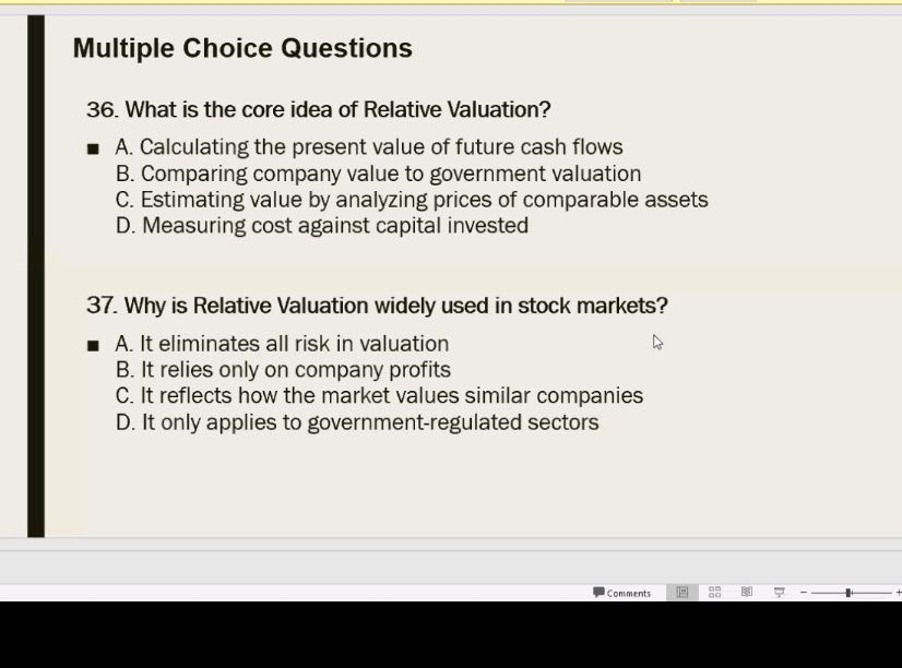 36. What is the core idea of Relative | StudyX