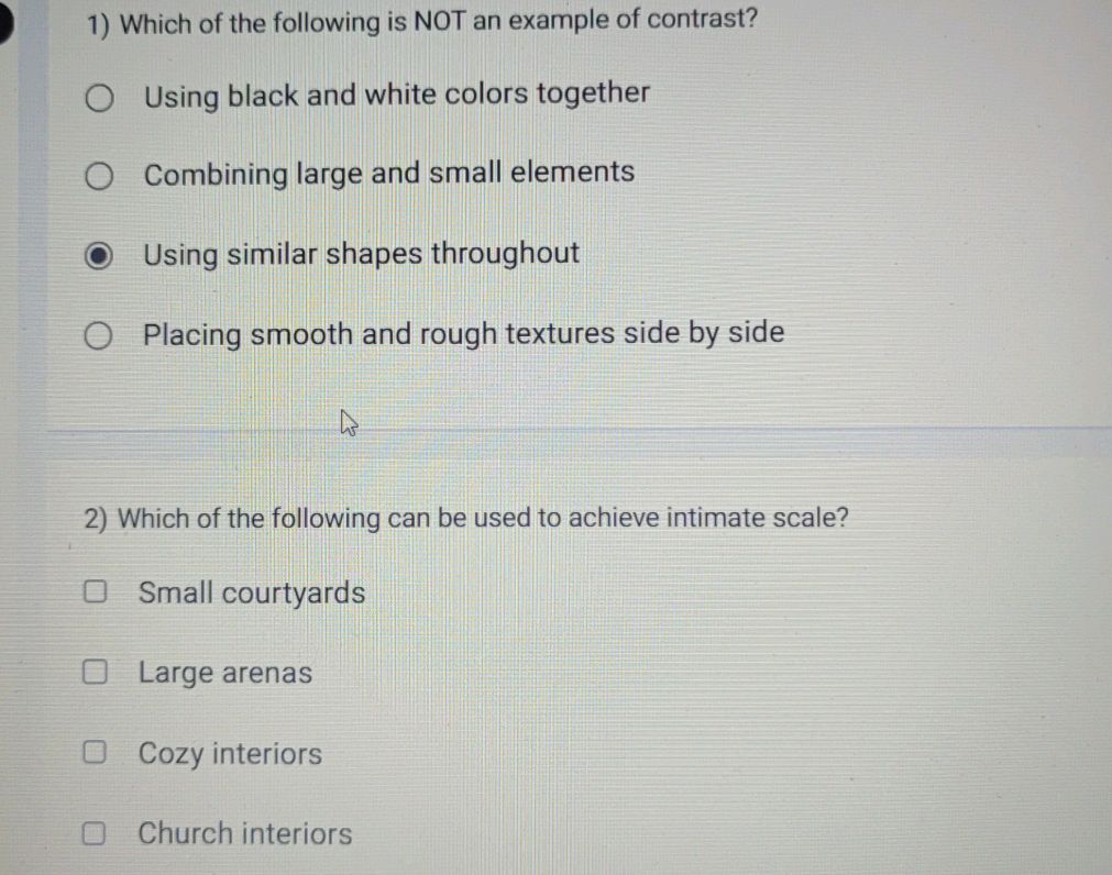 1) Which of the following is NOT an example | StudyX