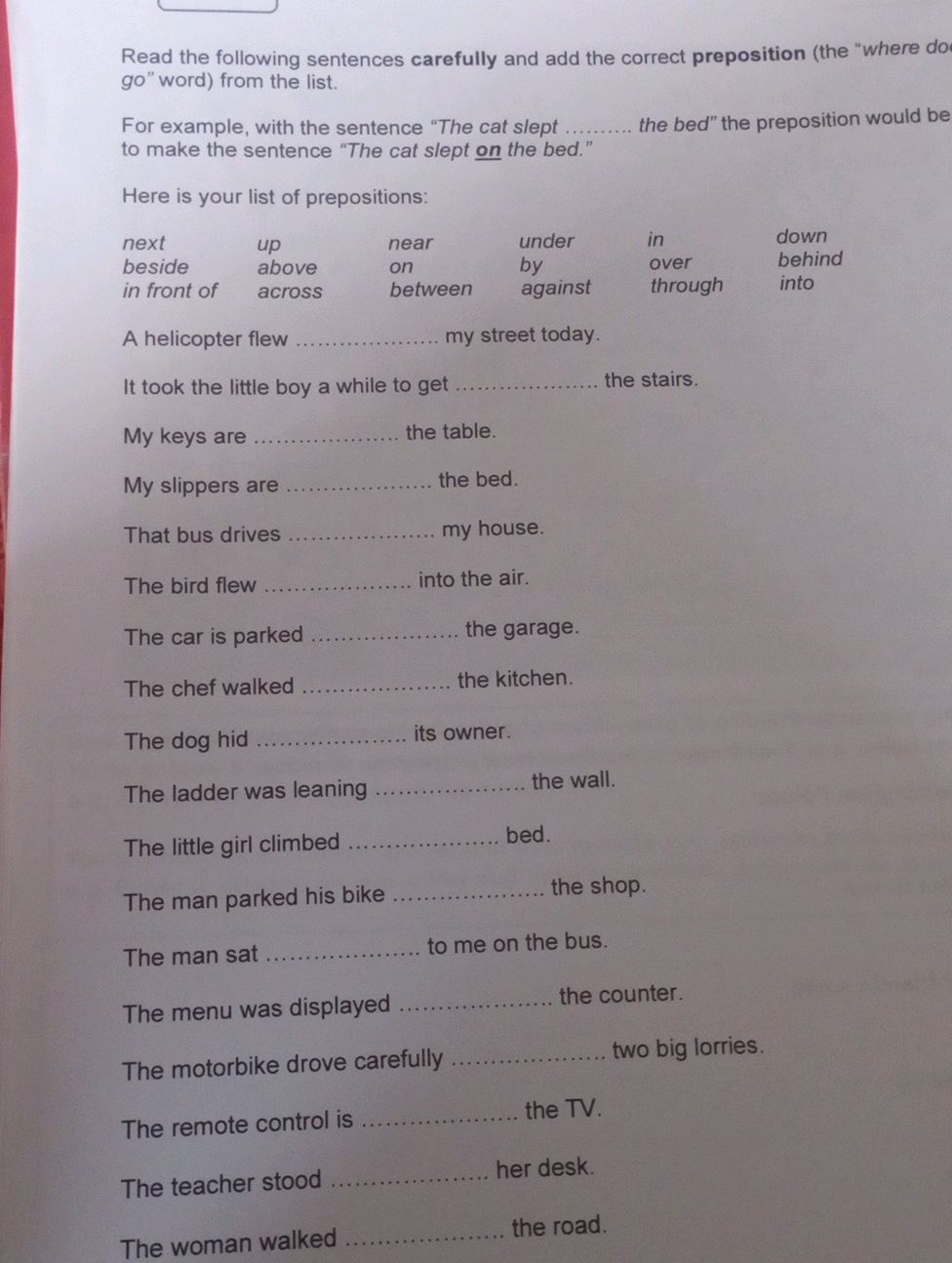 Read the following sentences carefully and | StudyX