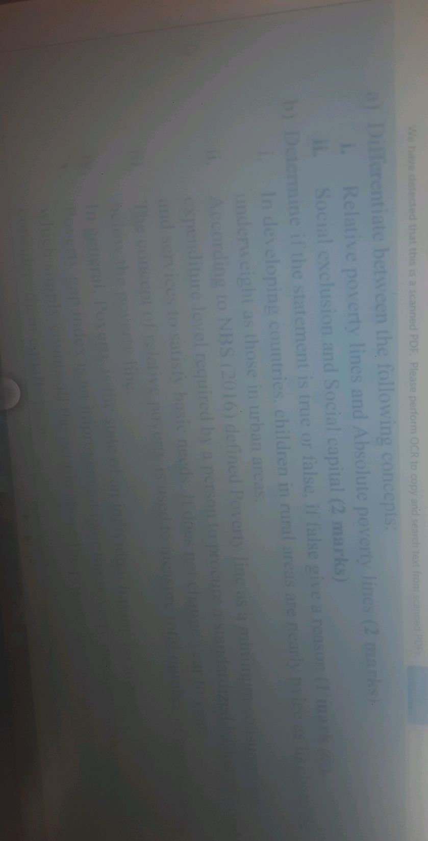 a) Differentiate between the following | StudyX