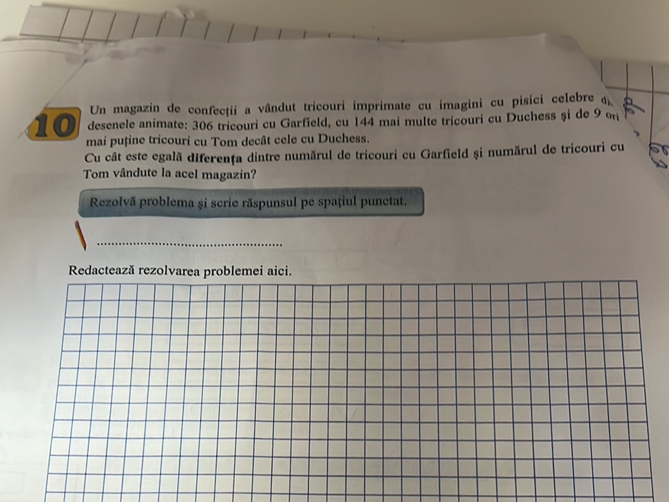 Un magazin de confecții a vândut tricouri | StudyX