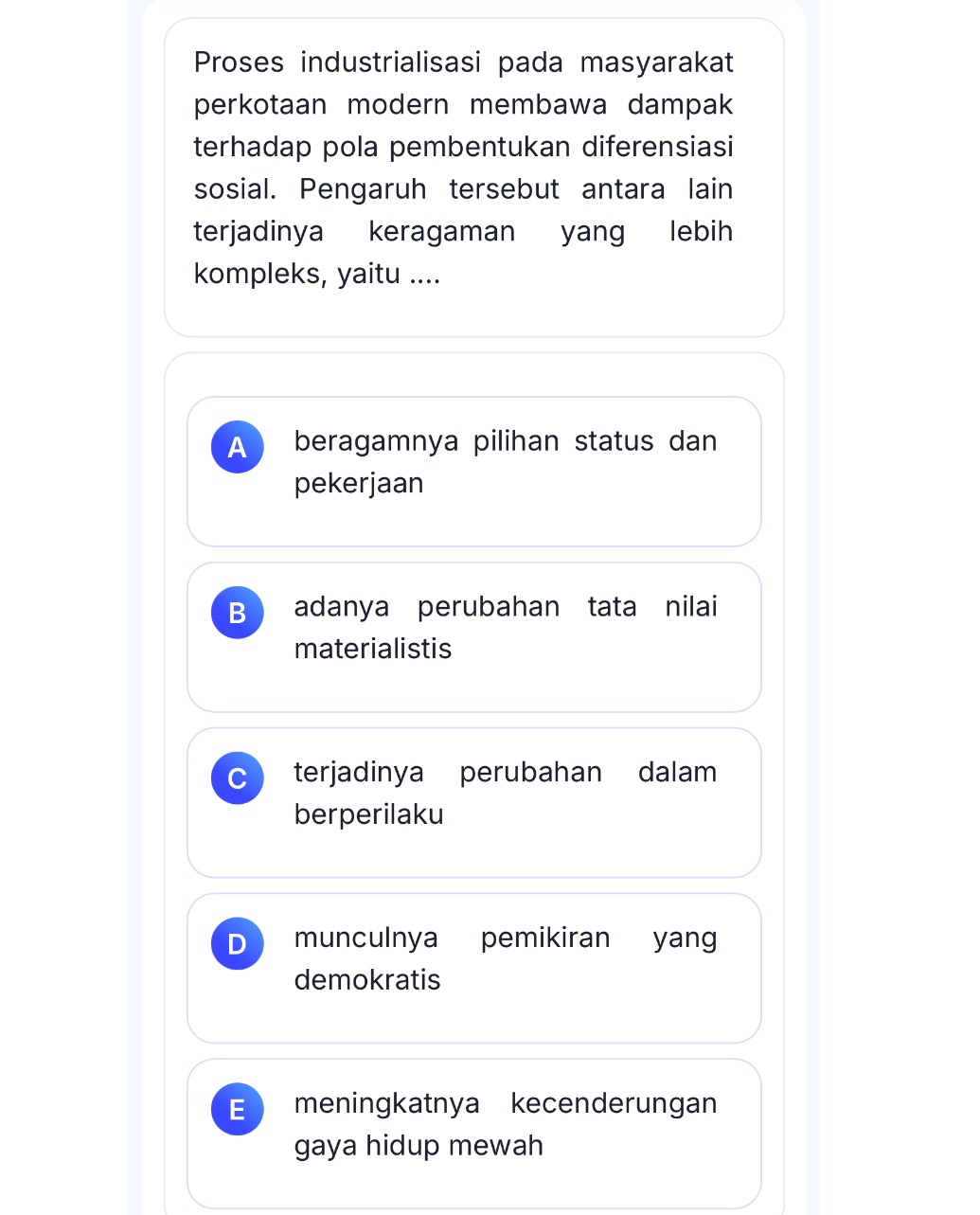 Proses industrialisasi pada masyarakat | StudyX