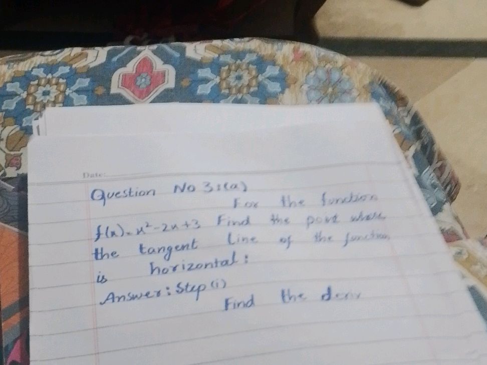 Question No 3(a) For the function $f(x) = | StudyX