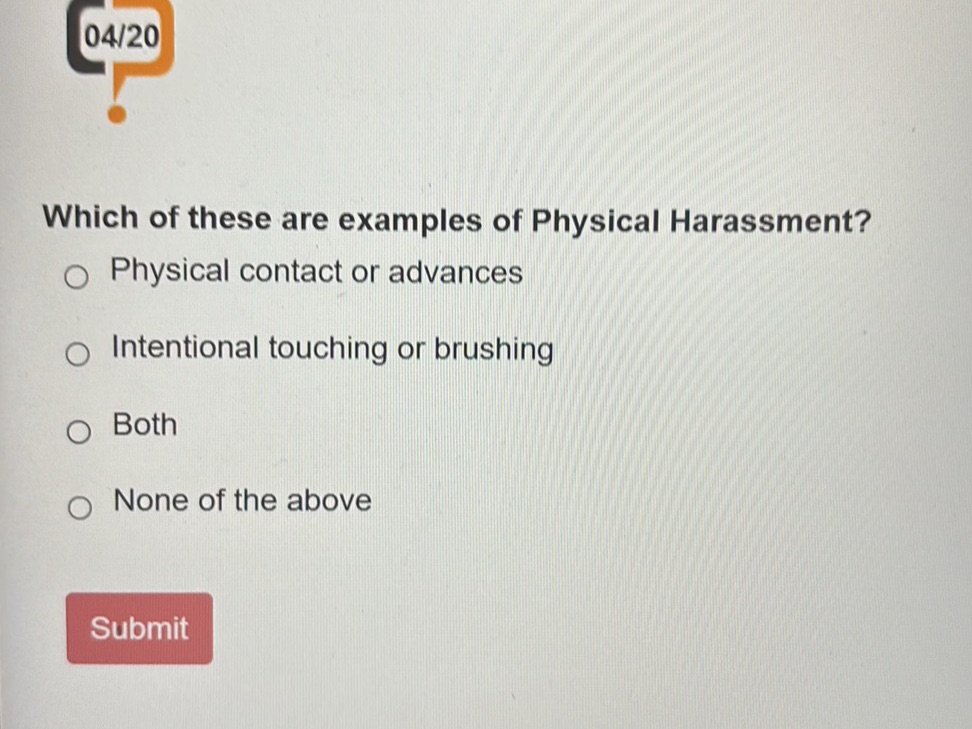 Which of these are examples of Physical | StudyX