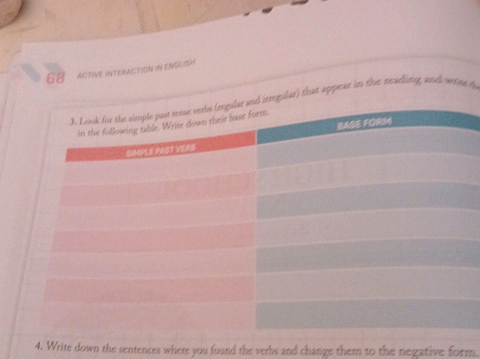 3. Look for the simple past tense verbs | StudyX