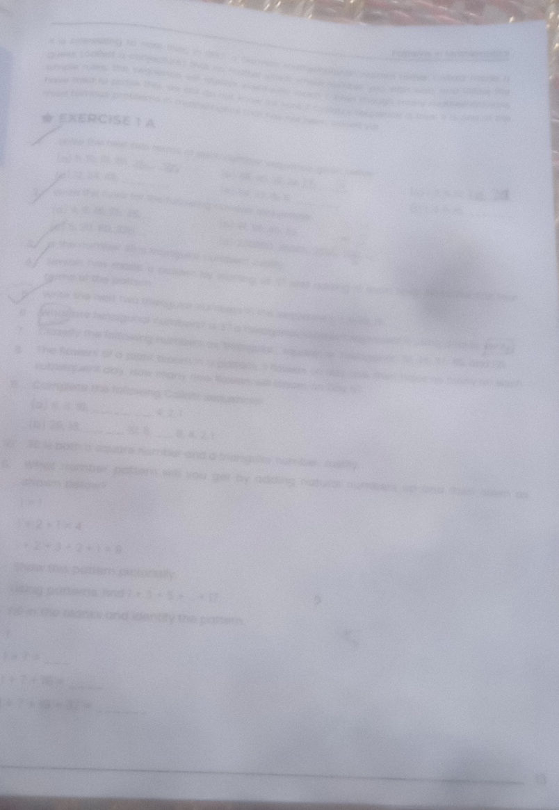 6. What number pattern will you get by | StudyX