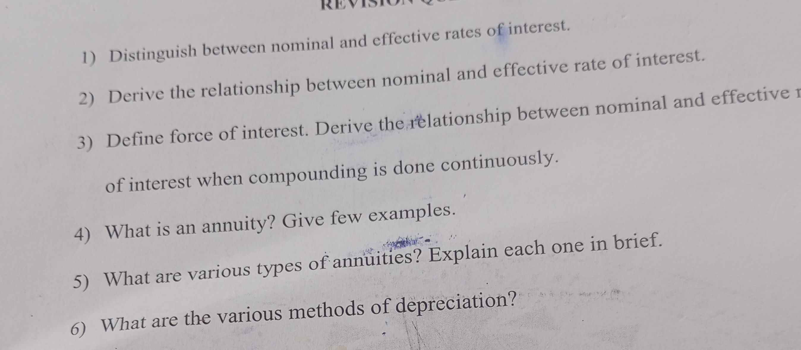 1) Distinguish between nominal and effective | StudyX