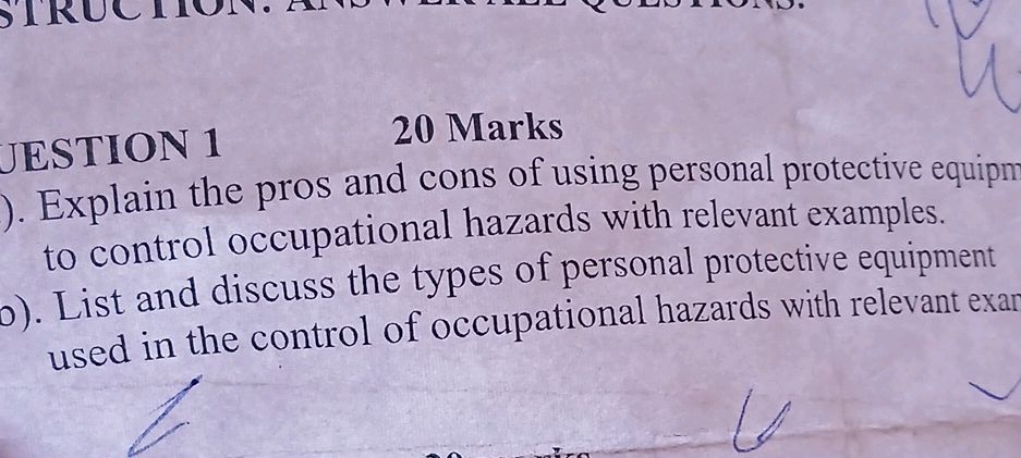 QUESTION 1 20 Marks a). Explain the pros and | StudyX