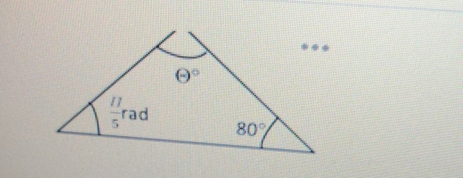 The image shows a triangle with the | StudyX