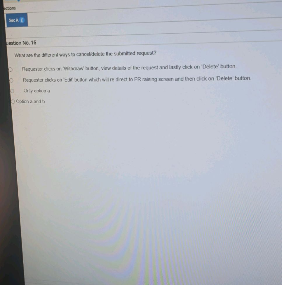 What are the different ways to cancel/delete | StudyX