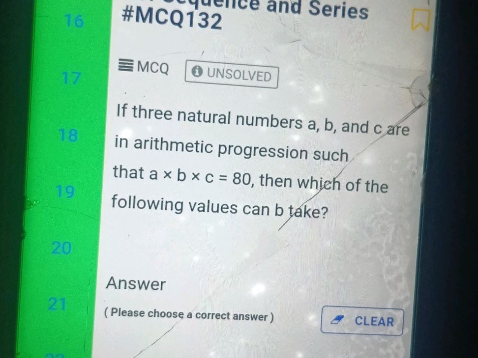 If three natural numbers a, b, and c are in | StudyX