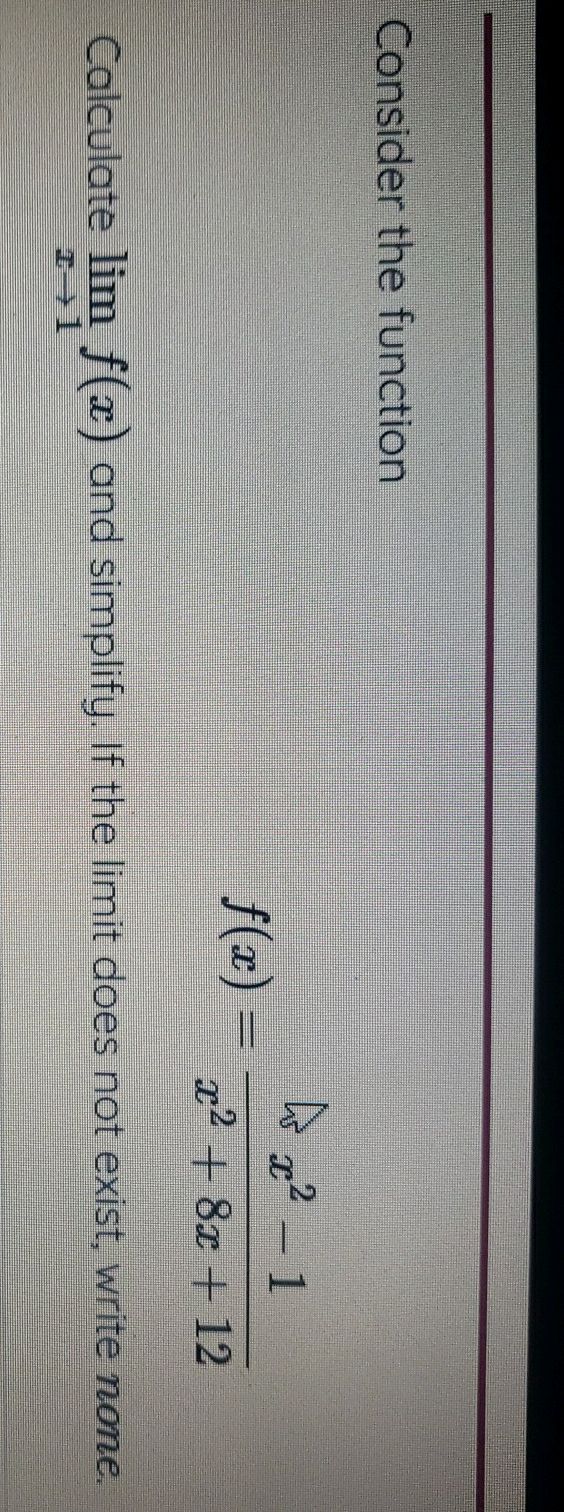 Consider the function $f(x) = {x^2 - | StudyX