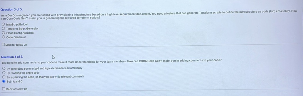 Question 3 of 5. As a DevOps engineer, you | StudyX