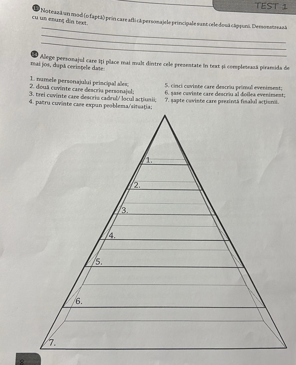 Notează un mod (o faptă) prin care afli că | StudyX