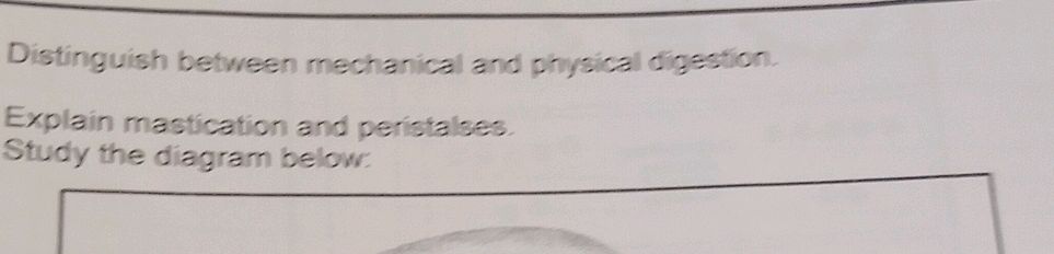 Distinguish between mechanical and physical | StudyX