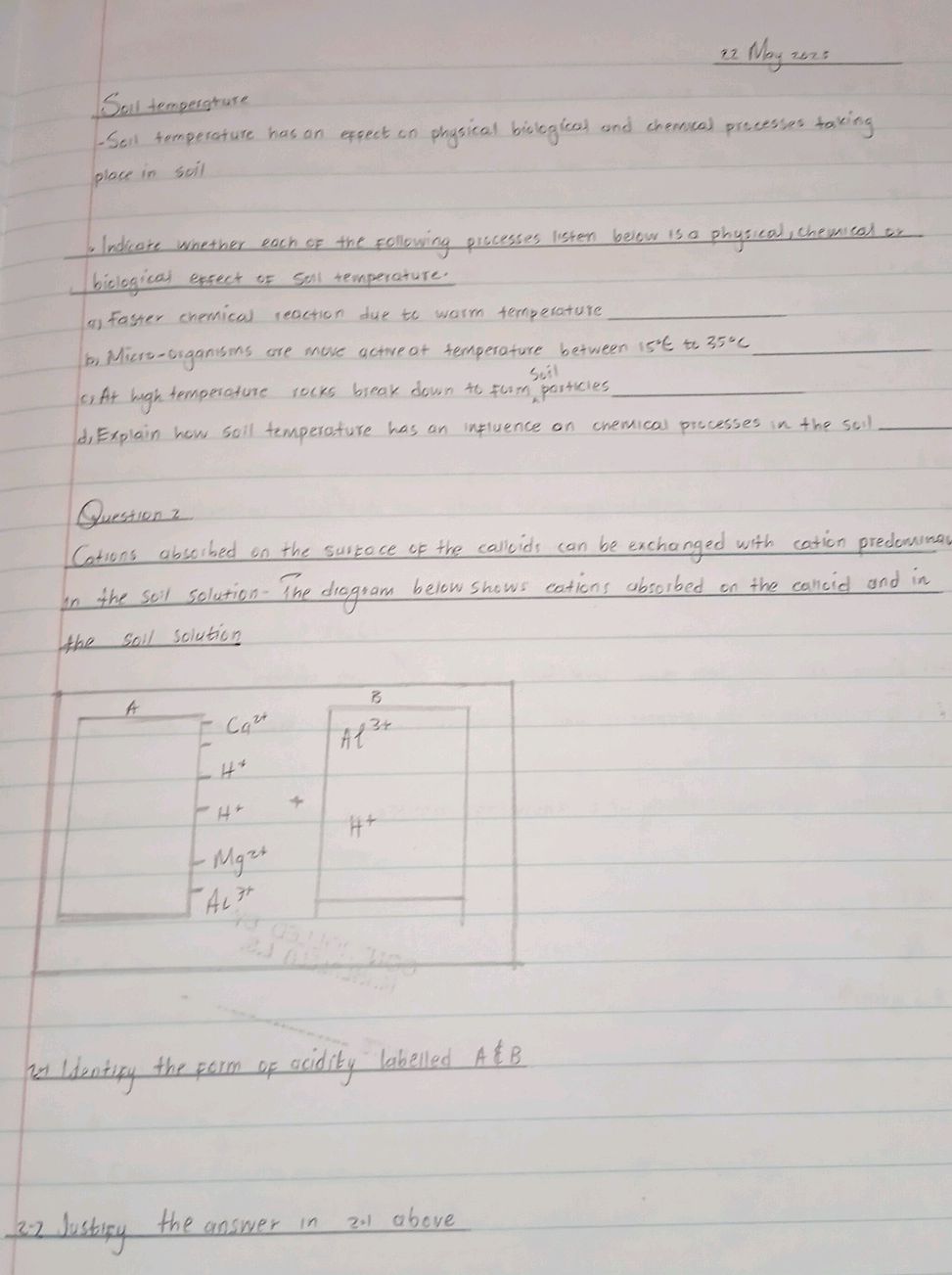 - Indicate whether each of the following | StudyX