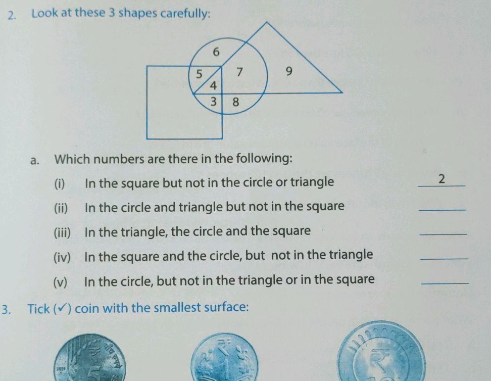 2. Look at these 3 shapes carefully: ``` | StudyX
