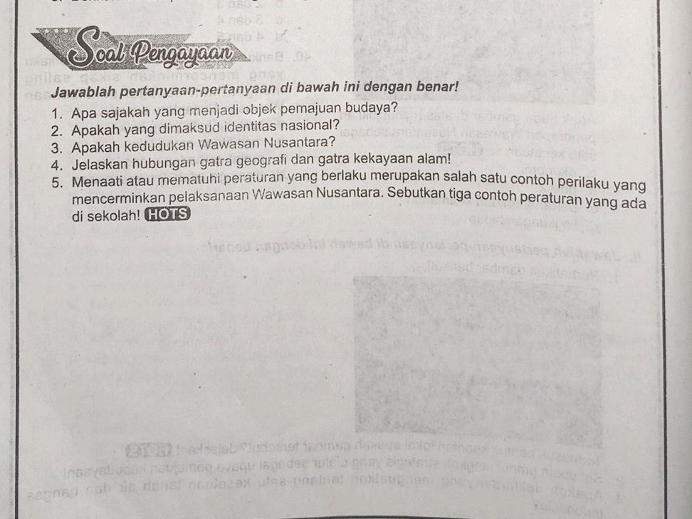 1. Apa sajakah yang menjadi objek pemajuan | StudyX