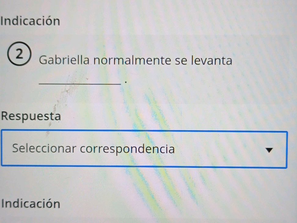2 Gabriella normalmente se levanta | StudyX