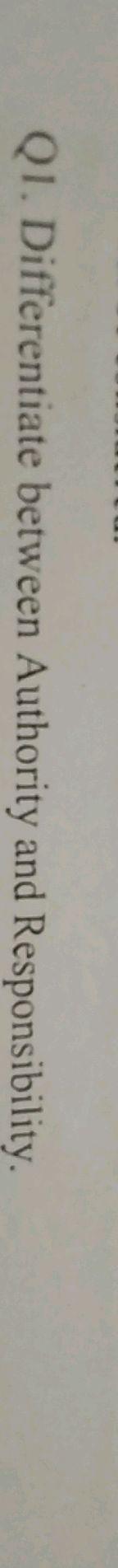 Q1. Differentiate between Author's Identity | StudyX