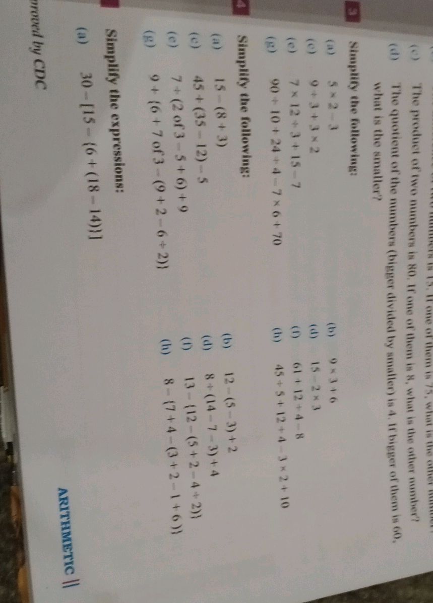 The product of two numbers is 80. If one of | StudyX