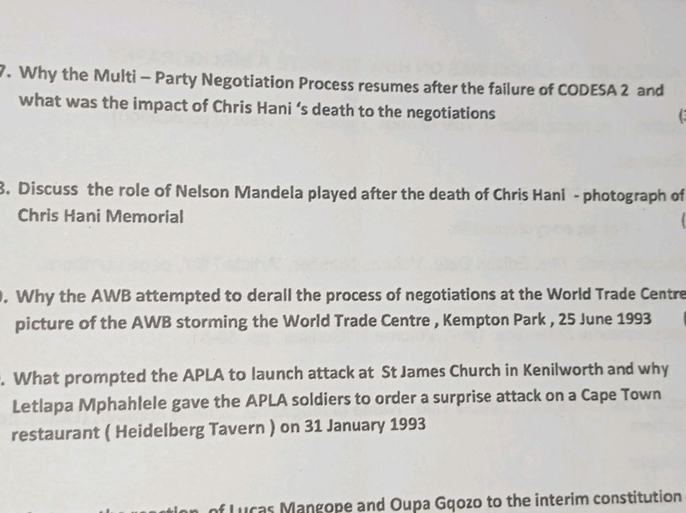 7. Why the Multi - Party Negotiation Process | StudyX