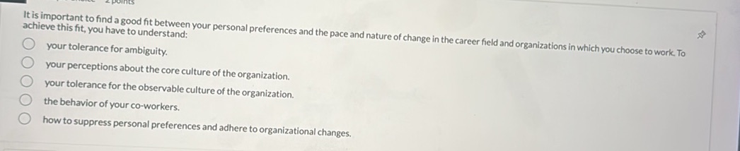 It is important to find a good fit between | StudyX