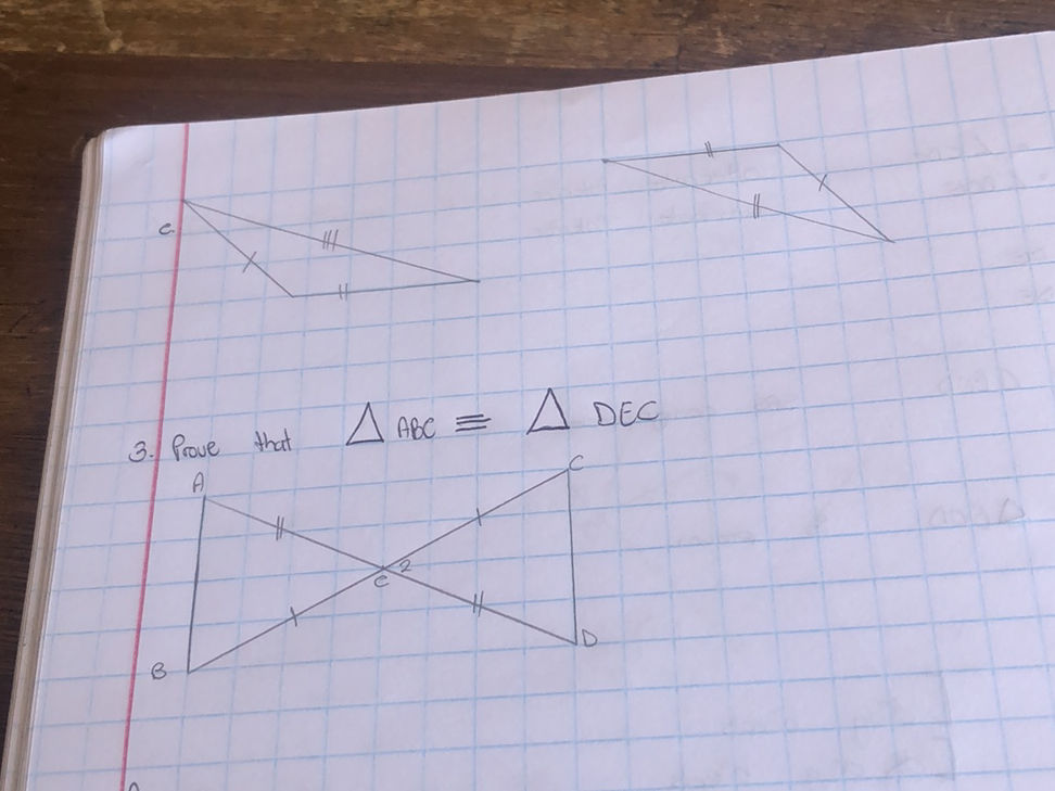 Prove Triangle Congruence: ABC and DEC | StudyX