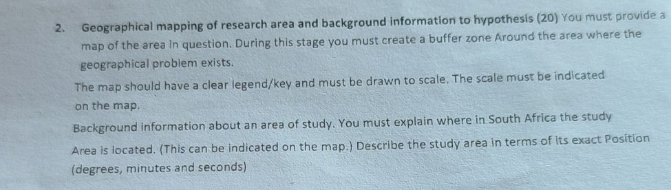 2. Geographical mapping of research area and | StudyX