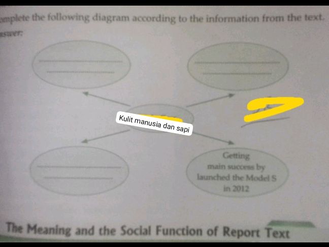 Complete the following diagram according to | StudyX