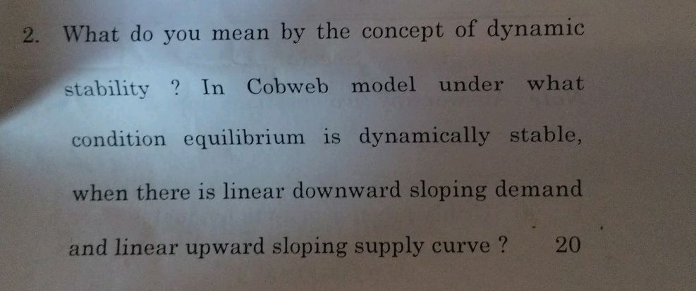 2. What do you mean by the concept of | StudyX