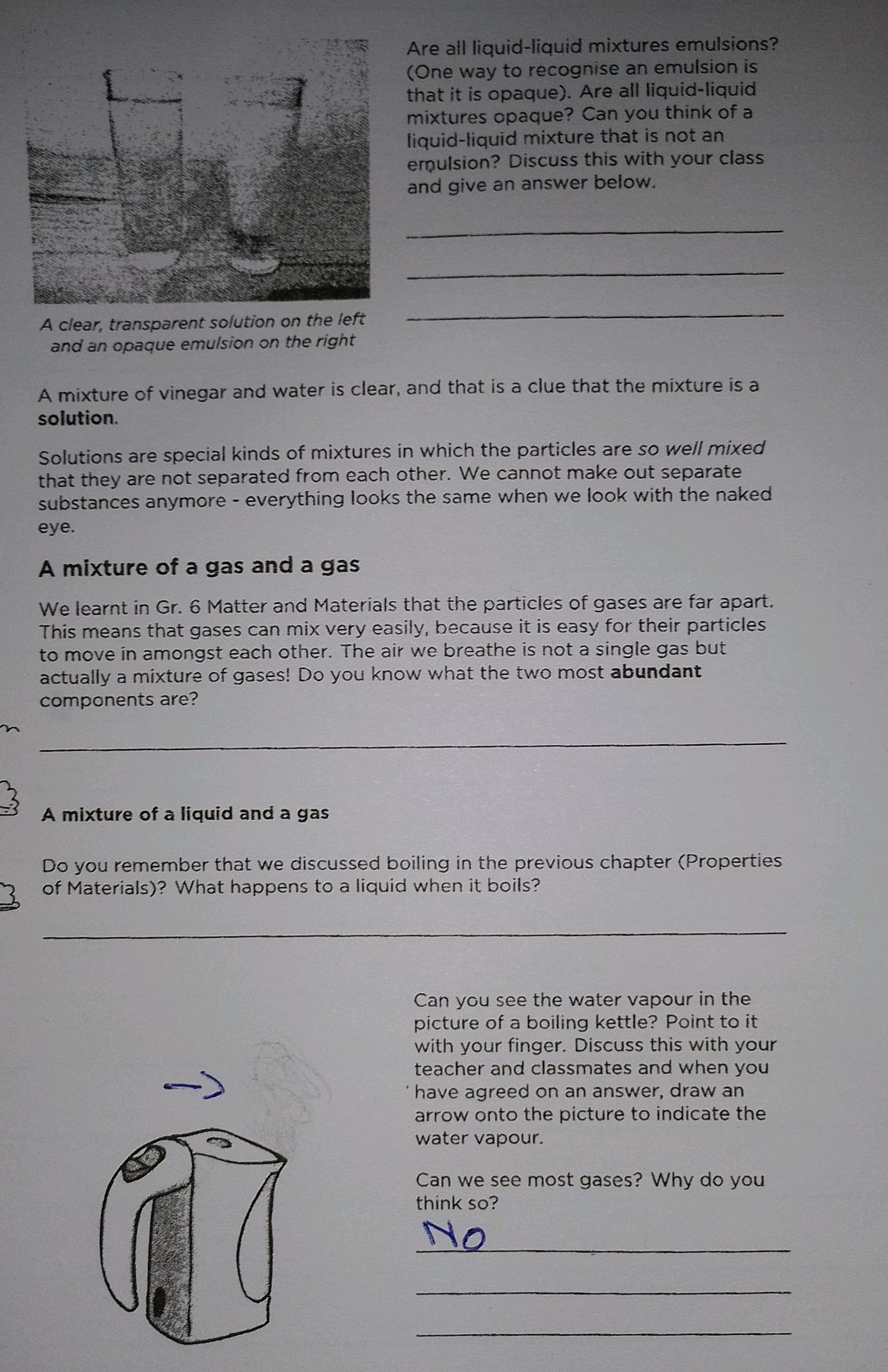 Are all liquid-liquid mixtures emulsions? | StudyX