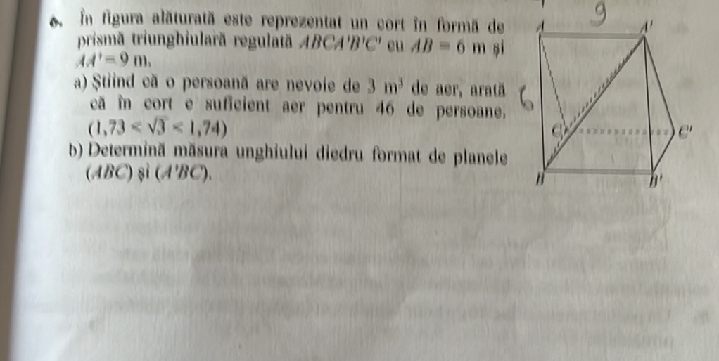 În figura alăturată este reprezentat un cort | StudyX