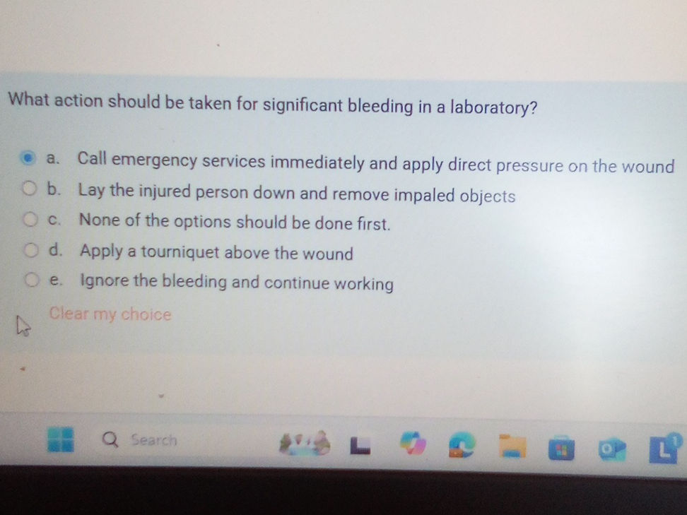 What action should be taken for significant | StudyX