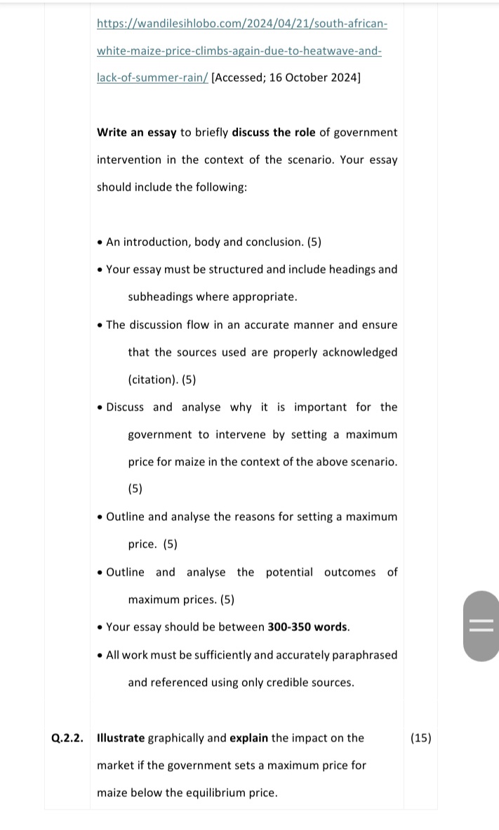 Write an essay to briefly discuss the role | StudyX