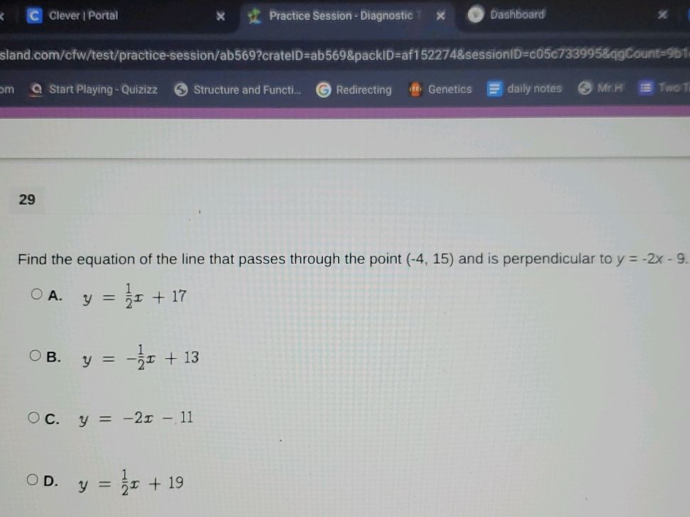 Find the equation of the line that passes | StudyX