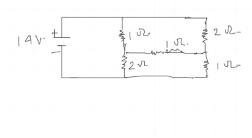 A circuit diagram is shown with a 14V | StudyX
