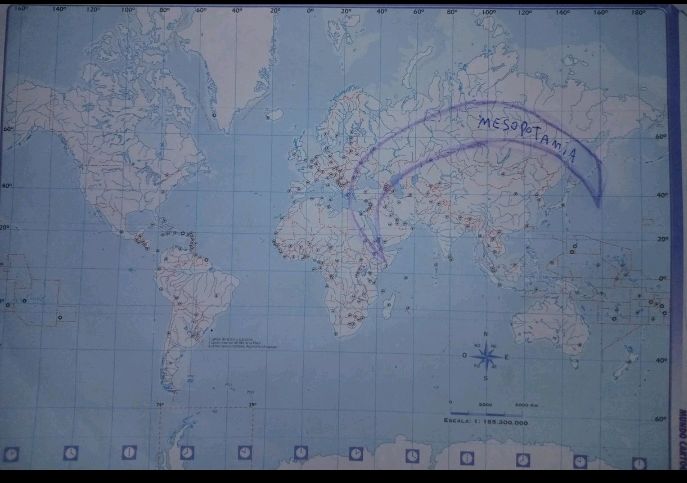 The image is a world map with the word | StudyX